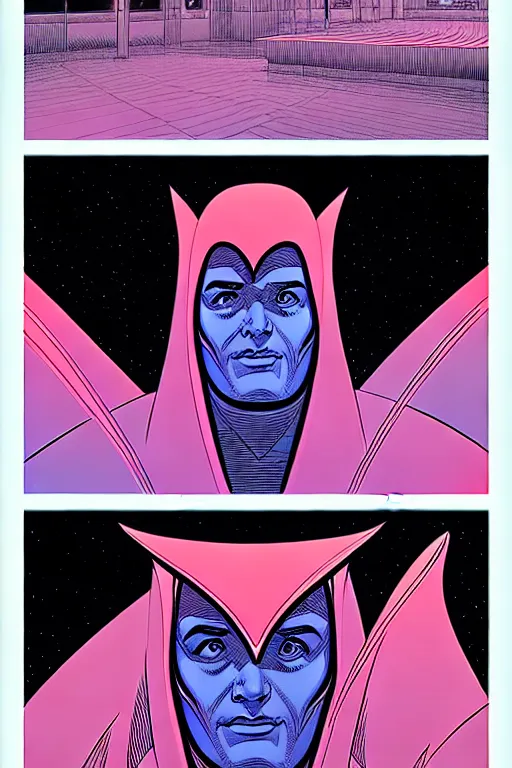 comics panel by kazimir malevitch ( ( moebius ) ), | Stable Diffusion ...