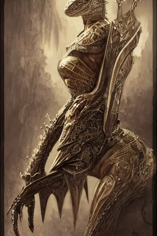 a photograpic portrait of a anthropomorphic lizard | Stable Diffusion | OpenArt