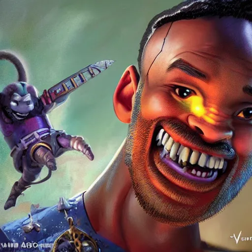 will smith warhammer, pixar cute, highly detailed, | Stable Diffusion ...