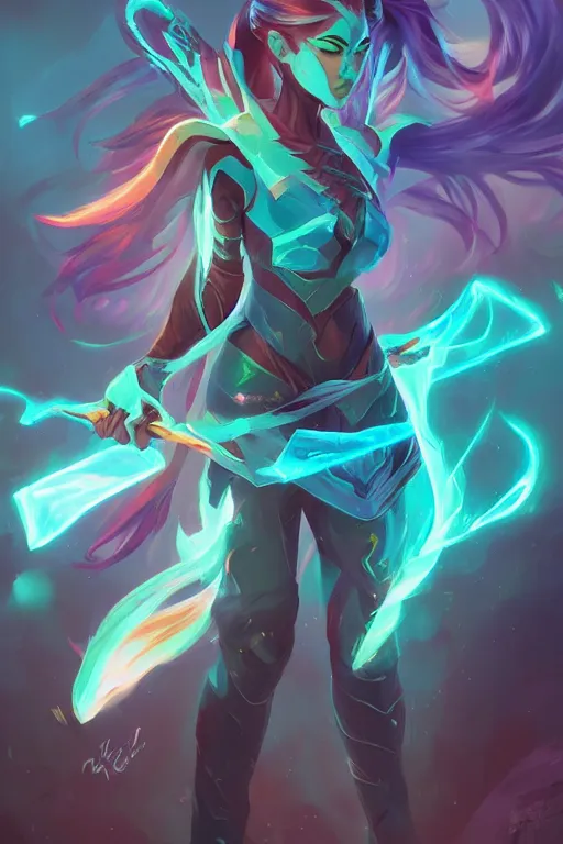 kalista league of legends wild rift hero champions | Stable Diffusion ...