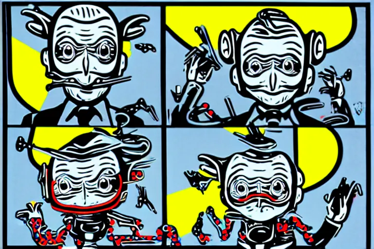 futuristic cute mr bean grey goblins by roy | Stable Diffusion | OpenArt