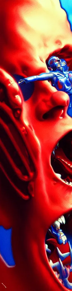 The Terminator laughing maniacally , sharp focus, | Stable Diffusion ...