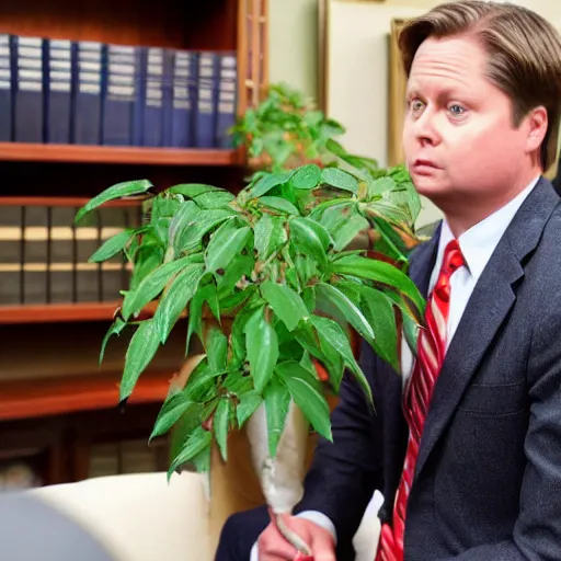 tim heidecker spagett hiding behind a plant in the | Stable Diffusion ...