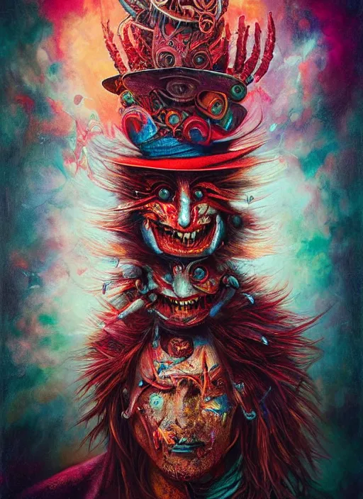 mad hatter, aztec god, alien, highly detailed, | Stable Diffusion | OpenArt