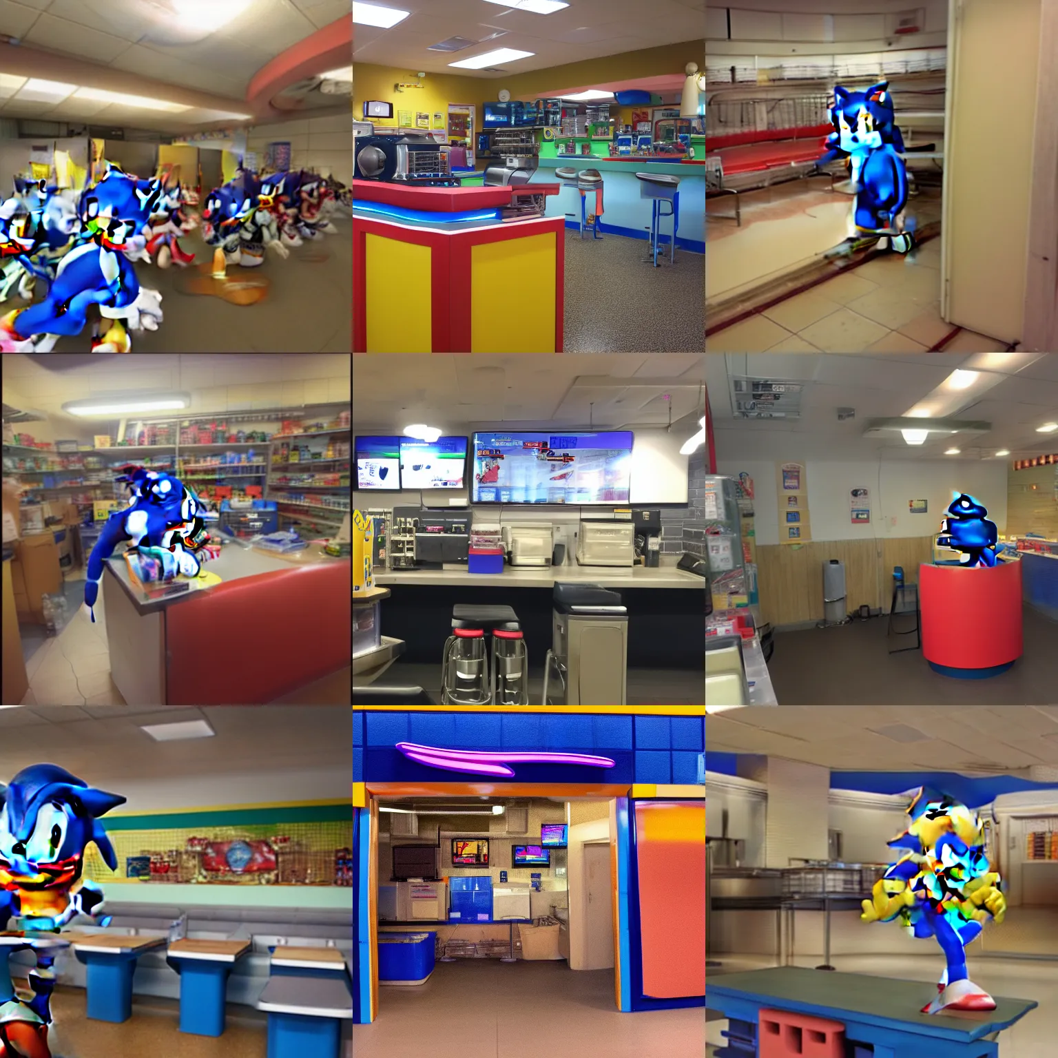 sonic in the backrooms | Stable Diffusion | OpenArt