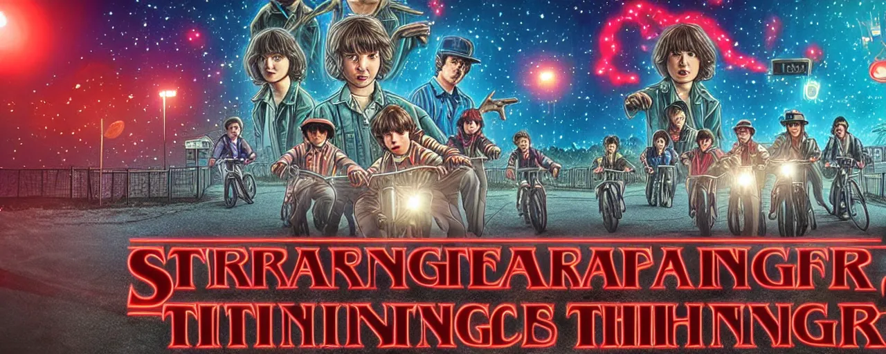 Stranger Things upside down world in style of Yamato, | Stable Diffusion | OpenArt