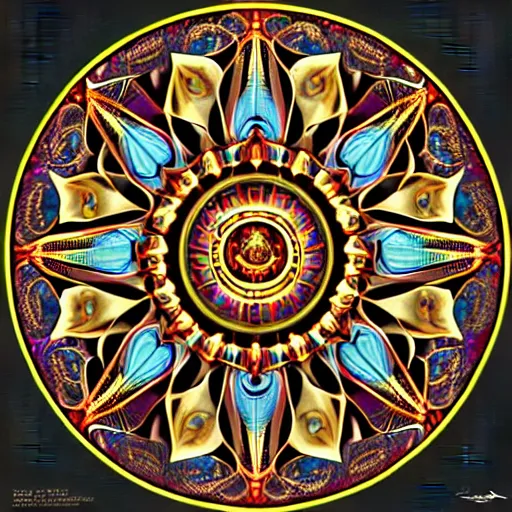 simple mandala of 3D printer, emotionally evoking | Stable Diffusion ...