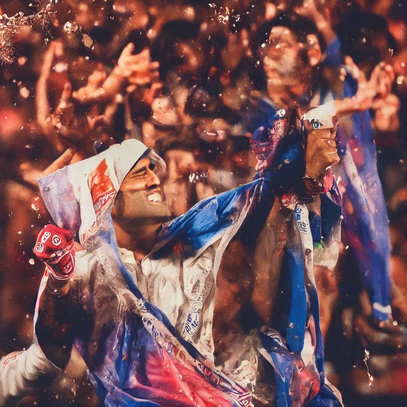 portrait of mahendra singh dhoni as a pimp, ultra | Stable Diffusion ...