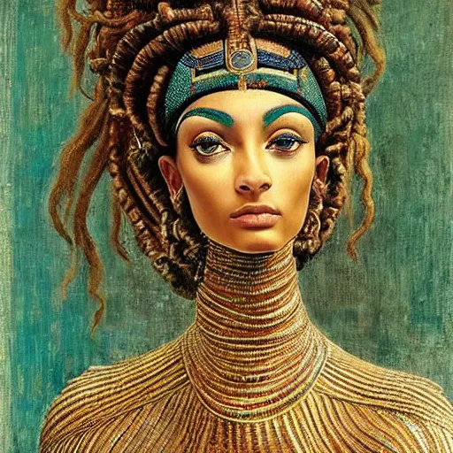 intricate detail, hyper detail, nefertiti, african | Stable Diffusion ...