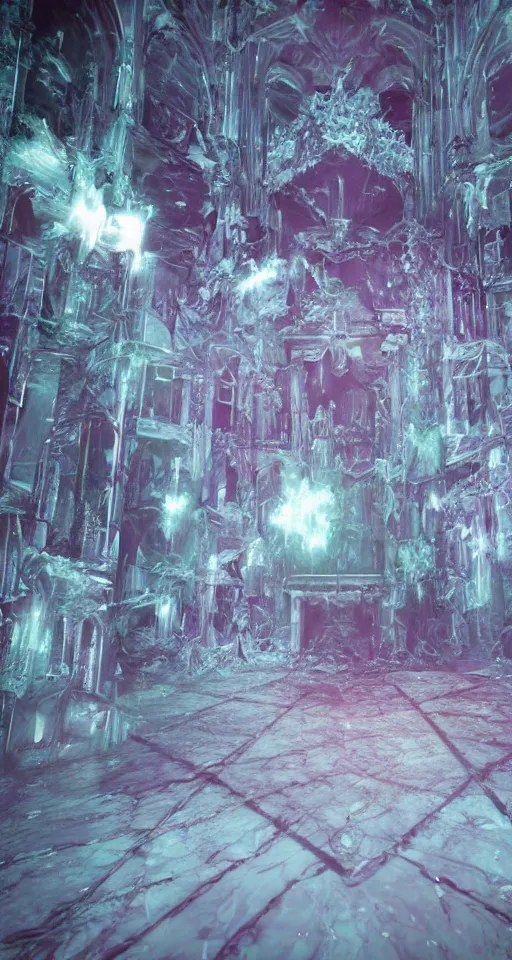 a crystal castle, vintage kodak, lasers all over the | Stable Diffusion | OpenArt