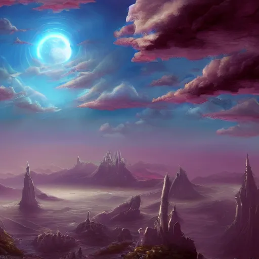 fantasy skybox | Stable Diffusion
