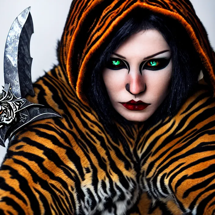 photograph of a real-life beautiful rogue with ornate | Stable ...