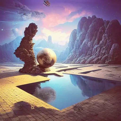 Filip Hodas, scifi landscape, hyperrealistic | Stable Diffusion | OpenArt