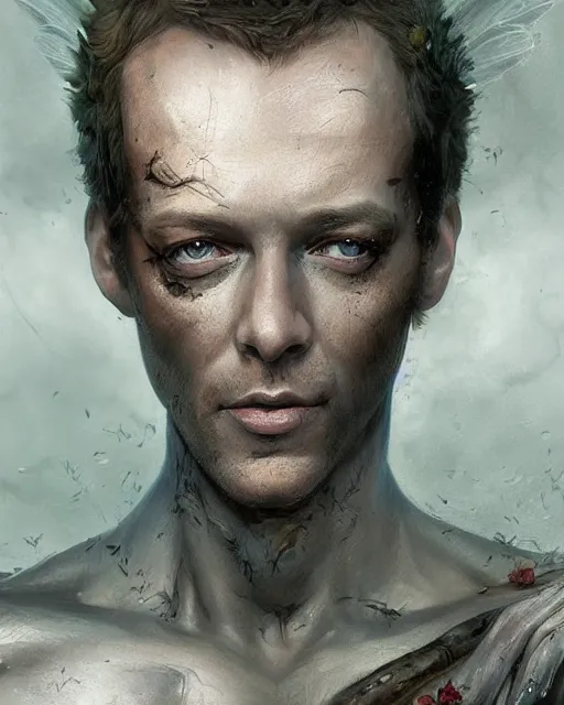 rocco siffredi as a fairy, hyper realistic face, | Stable Diffusion