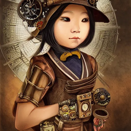 machine, steampunk, edo style, lilia alvarado, highly | Stable Diffusion | OpenArt