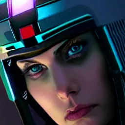 Portrait beautiful girl femshep futuristic soldier | Stable Diffusion