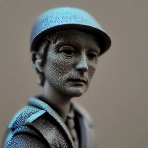 3 d printed miniature figure photography realistic, | Stable Diffusion ...