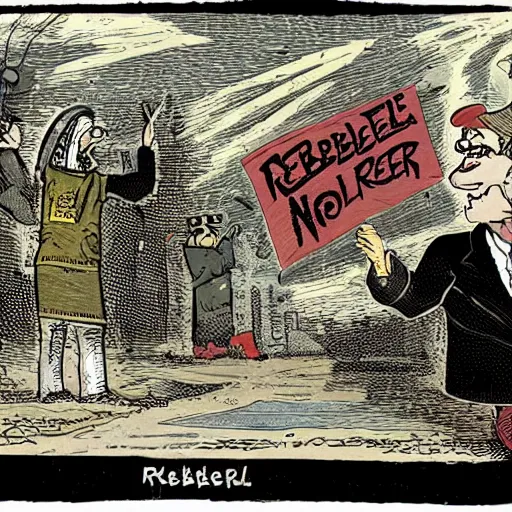 rebellious subjects, enemies to peace, profaners of | Stable Diffusion