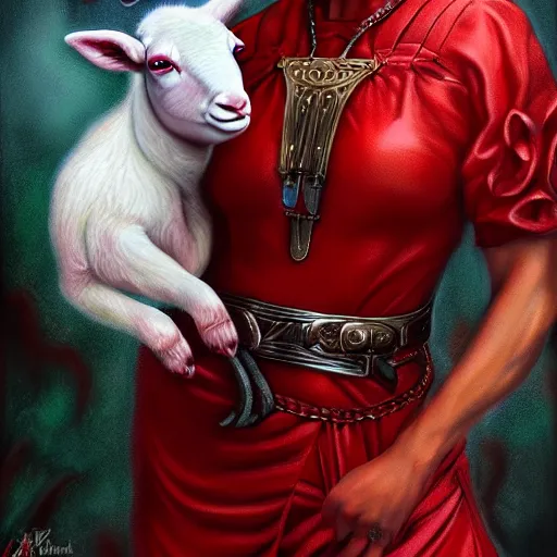 a detailed fantasy character painting of The | Stable Diffusion