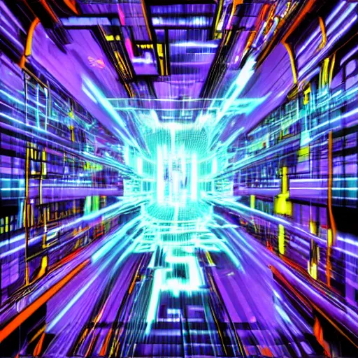 cyber neo - abstract surrealism | Stable Diffusion | OpenArt