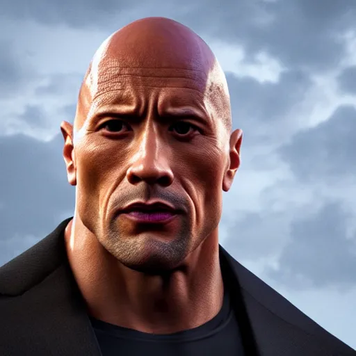 photorealistic dwayne johnson made of cobblestone. | Stable Diffusion ...