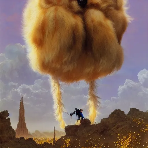 looming fluffy 8 legged gallerie blob collie dog bean | Stable ...