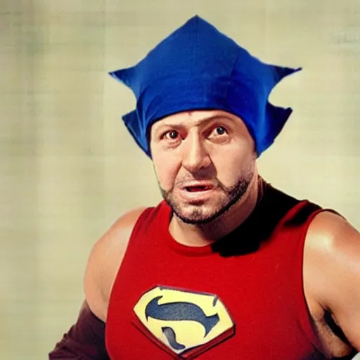 still from SackMan, wears a sack on his head, crappy | Stable Diffusion