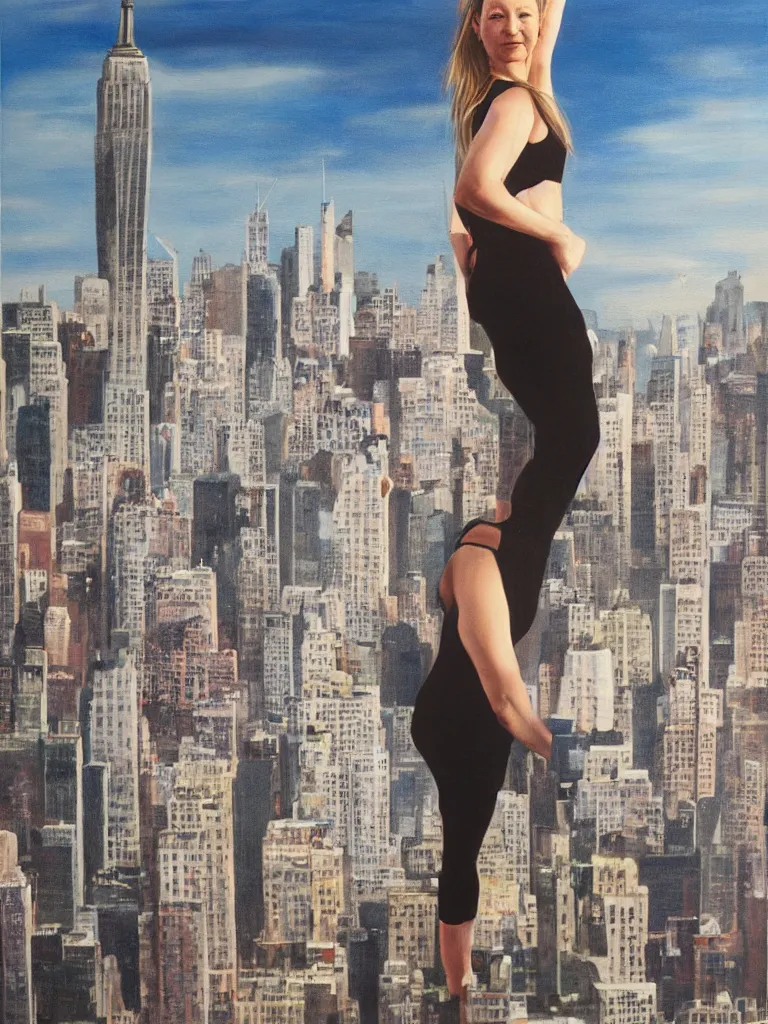 hyperrealist painting of anna torv as a giantess, | Stable Diffusion ...