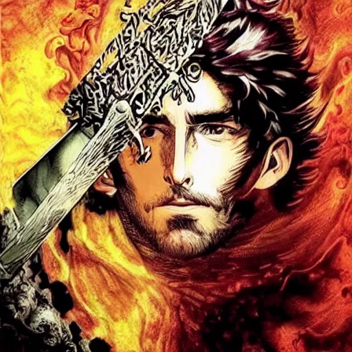 pen and ink!!!! attractive 22 year old deus ex!! | Stable Diffusion ...