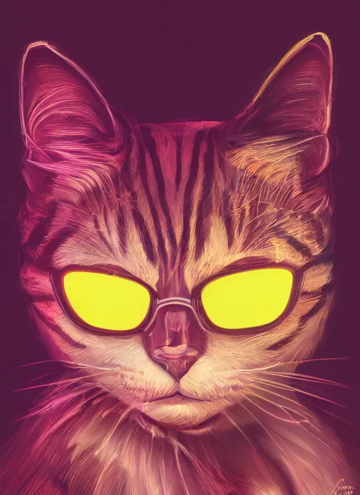portrait of cat lowlight neon lights, | Stable Diffusion | OpenArt