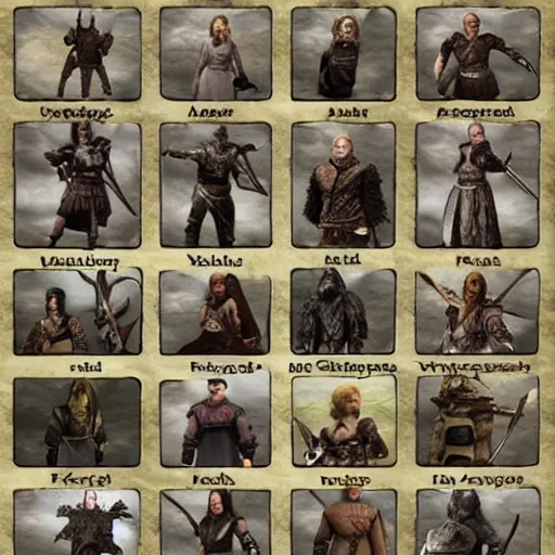 skyrim characters | Stable Diffusion | OpenArt