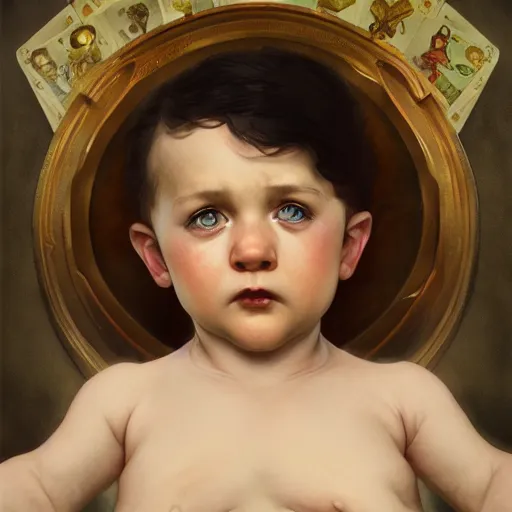 drunk baby hitler, fantasy, intricate, elegant, highly | Stable ...