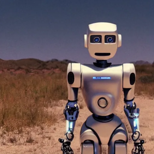 film still of 'Los Angeles Robot Future' (2045). | Stable Diffusion ...