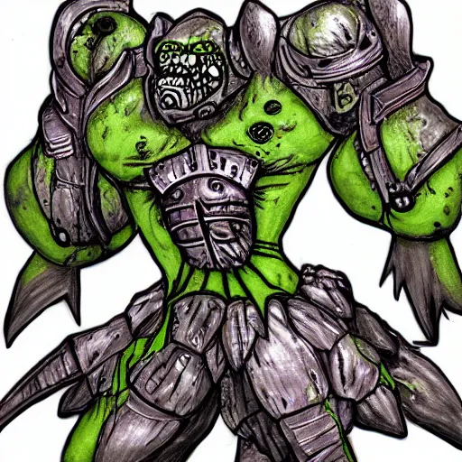 nurgle, anime art style, illustration | Stable Diffusion | OpenArt