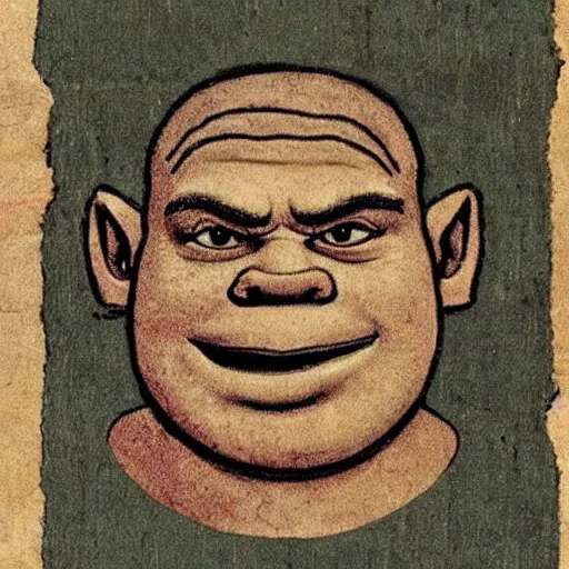 a scan of an ancient piece of art on parchment | Stable Diffusion | OpenArt