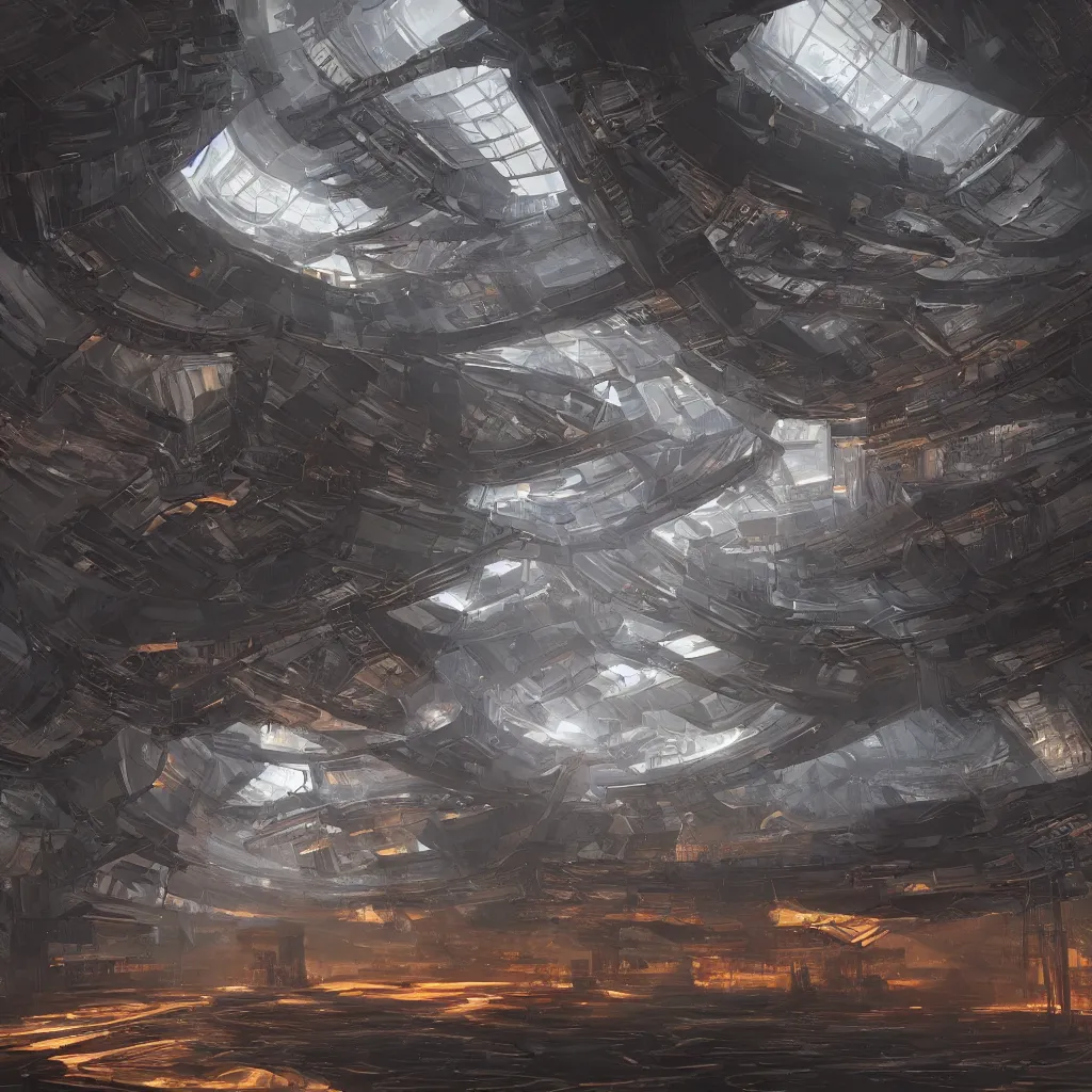 an epic technological Japanese dojo megastructure, | Stable Diffusion ...