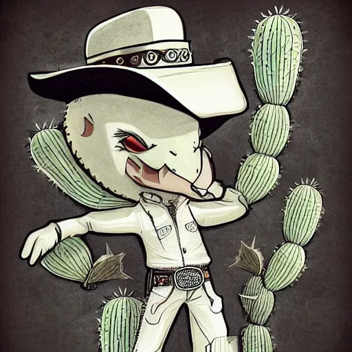 anthropomorphic cactus, cowboy outfit, higher detailed | Stable Diffusion | OpenArt