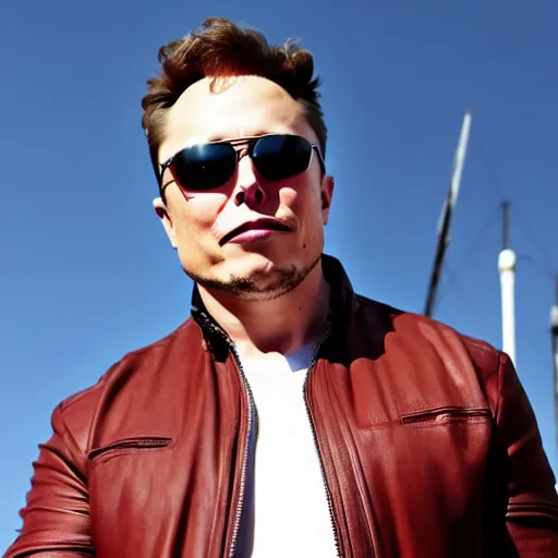 picture of elon musk wearing sunglasses and his spacex | Stable ...