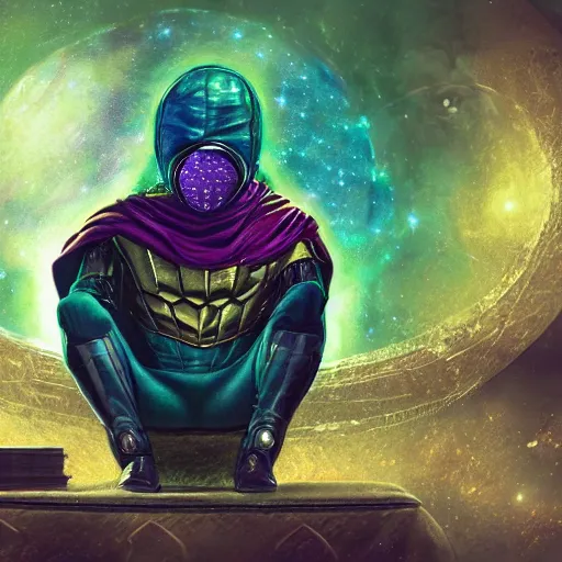 hyperrealistic photo of Mysterio from Marvel Comics, | Stable Diffusion