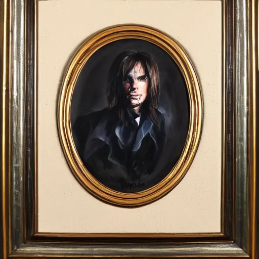 A portrait of Davy Jones, dark colors, oil painting | Stable Diffusion ...