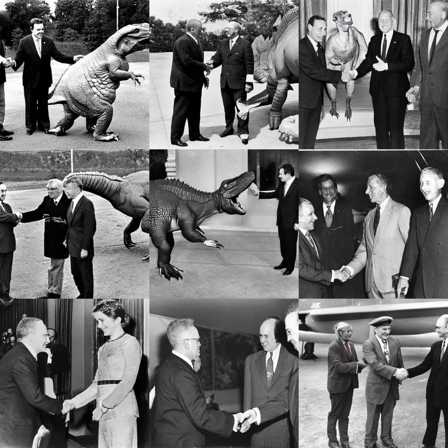 JFK in a park, shaking hands with a grey alien, 8k, | Stable Diffusion ...
