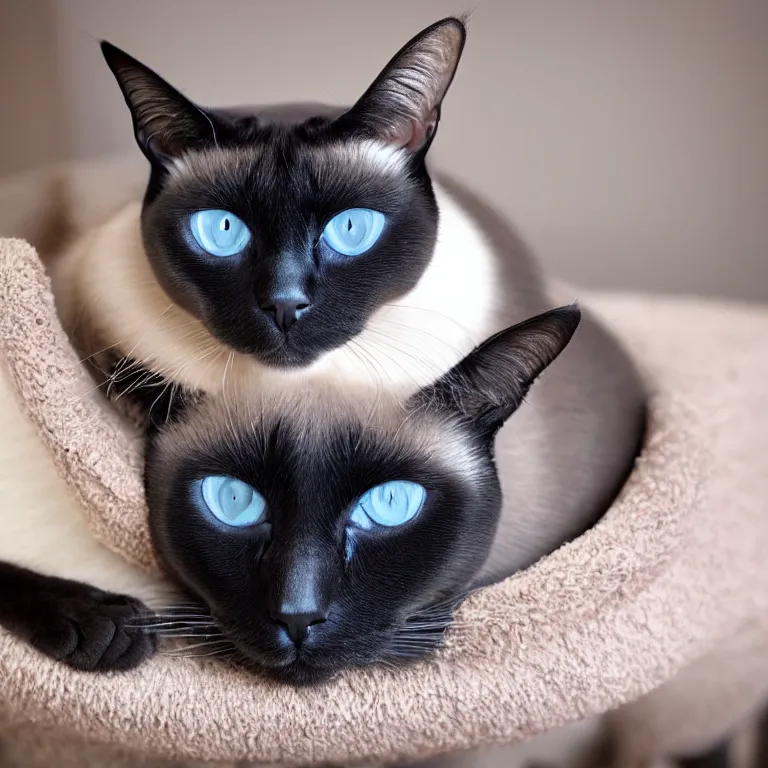 beautifully composed photograph of a Siamese cat | Stable Diffusion | OpenArt