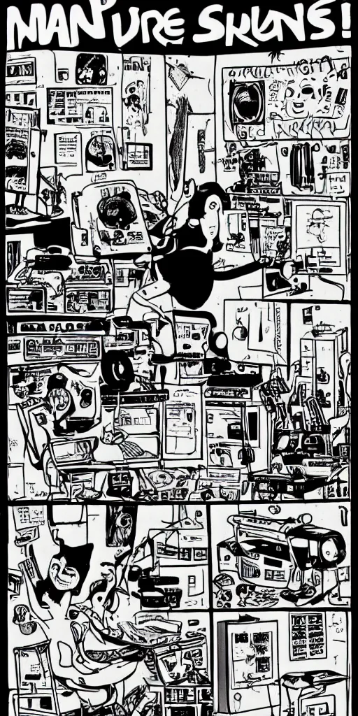 a body controlled by a brain, sitting at a control | Stable Diffusion | OpenArt