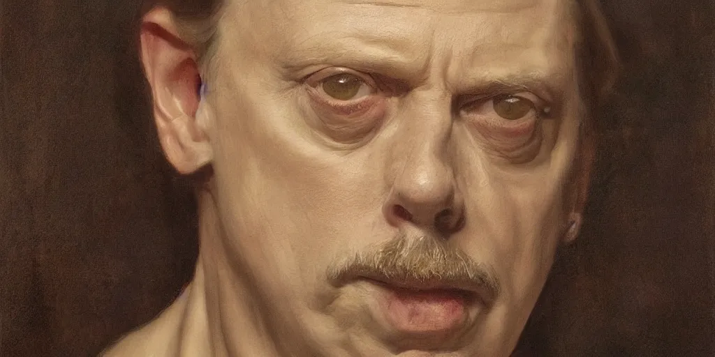 beautiful oil matte portrait painting, steve buscemi | Stable Diffusion ...