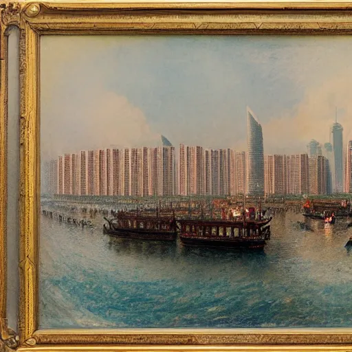 Shanghai, China, Turner | Stable Diffusion