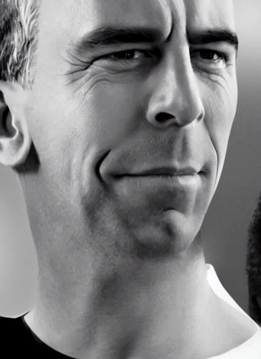 film still of Jeffrey Epstein as Sheldon Cooper in The | Stable Diffusion