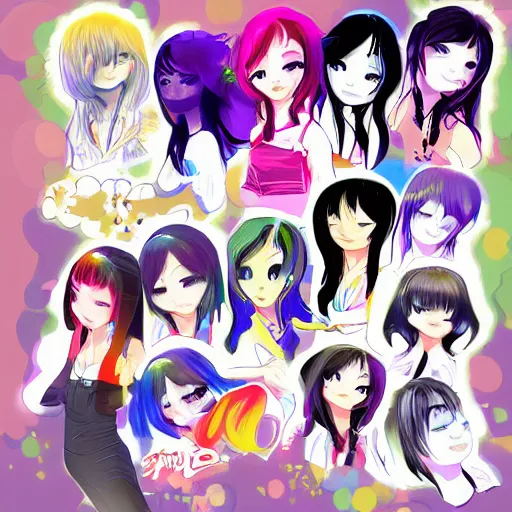 digital art in the style of sakimi chan | Stable Diffusion