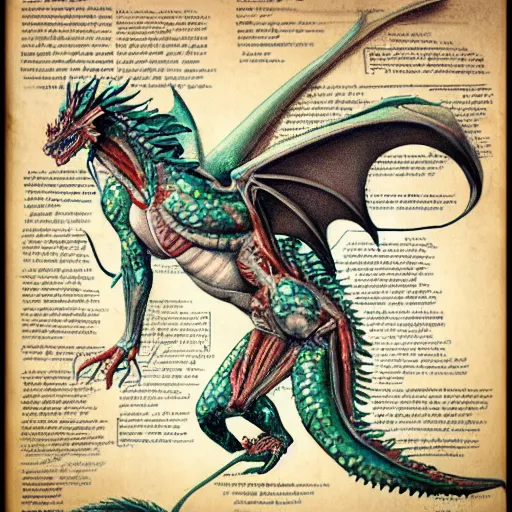 field guide for dragon identification by john james | Stable Diffusion ...