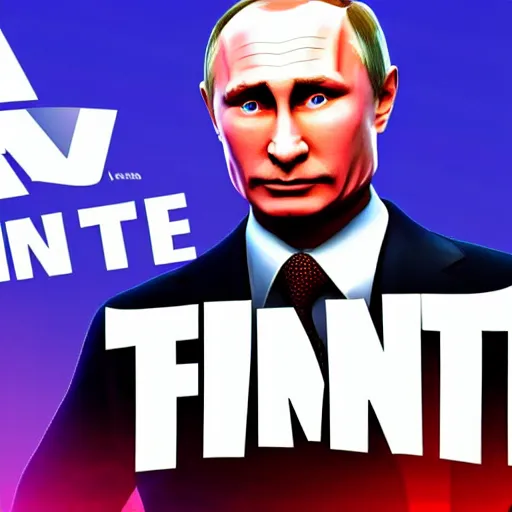 Putin In Fortnite very detailed 4K quality super | Stable Diffusion