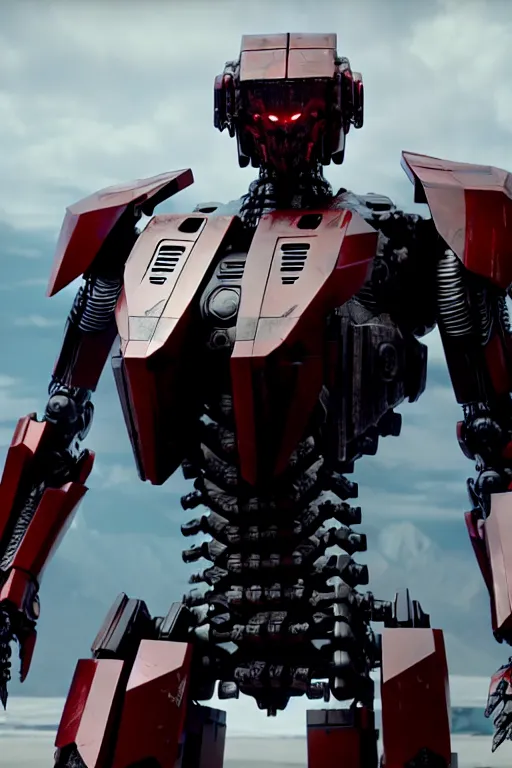 a cinematic still from westworld and pacific rim, full | Stable ...